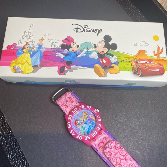 Disney | Accessories | Disney Princess Watch Nib Includes Disney Box ...